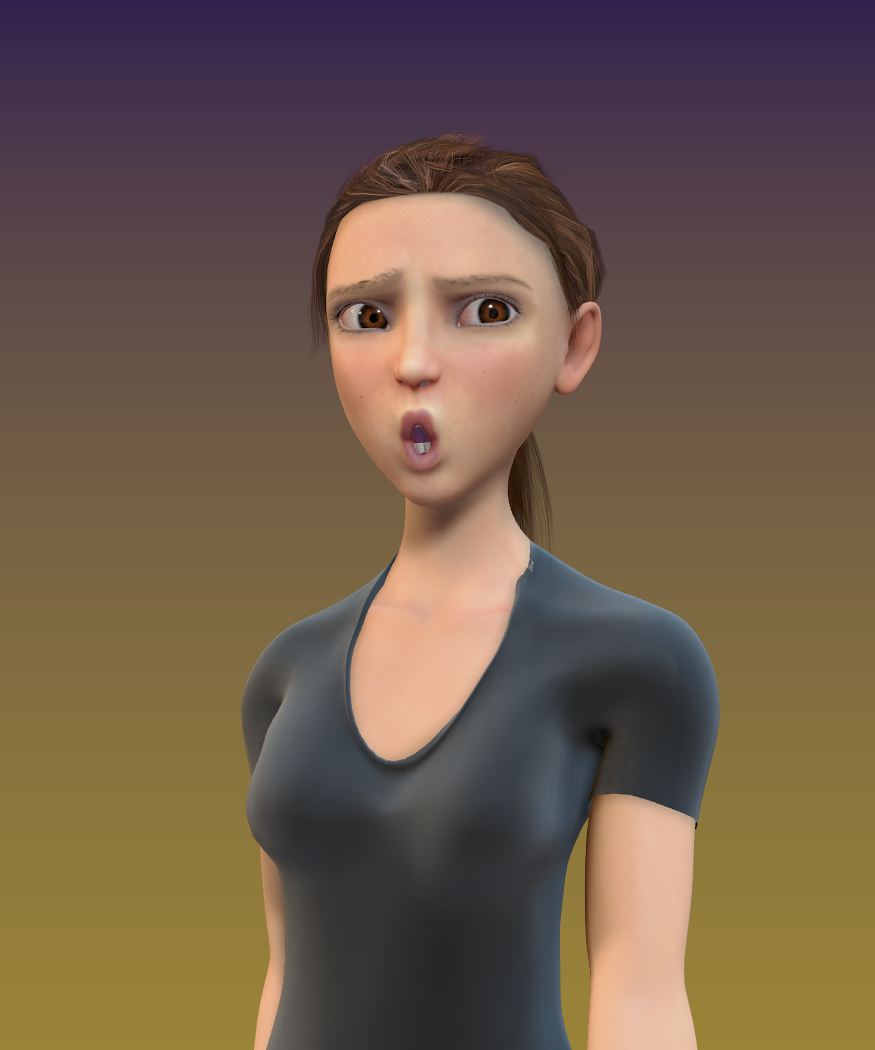 Aligorith's Lair: Sintel Pose Tests - Playing around with modified rig...