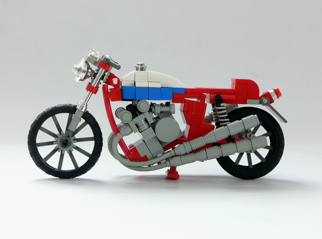 VOROMV Moto: Las trabajadas reproducciones de motos clásicas con Lego ...