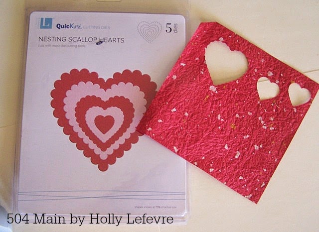 504 Main by Holly Lefevre: Paper Crafting: Follow Your Heart Card