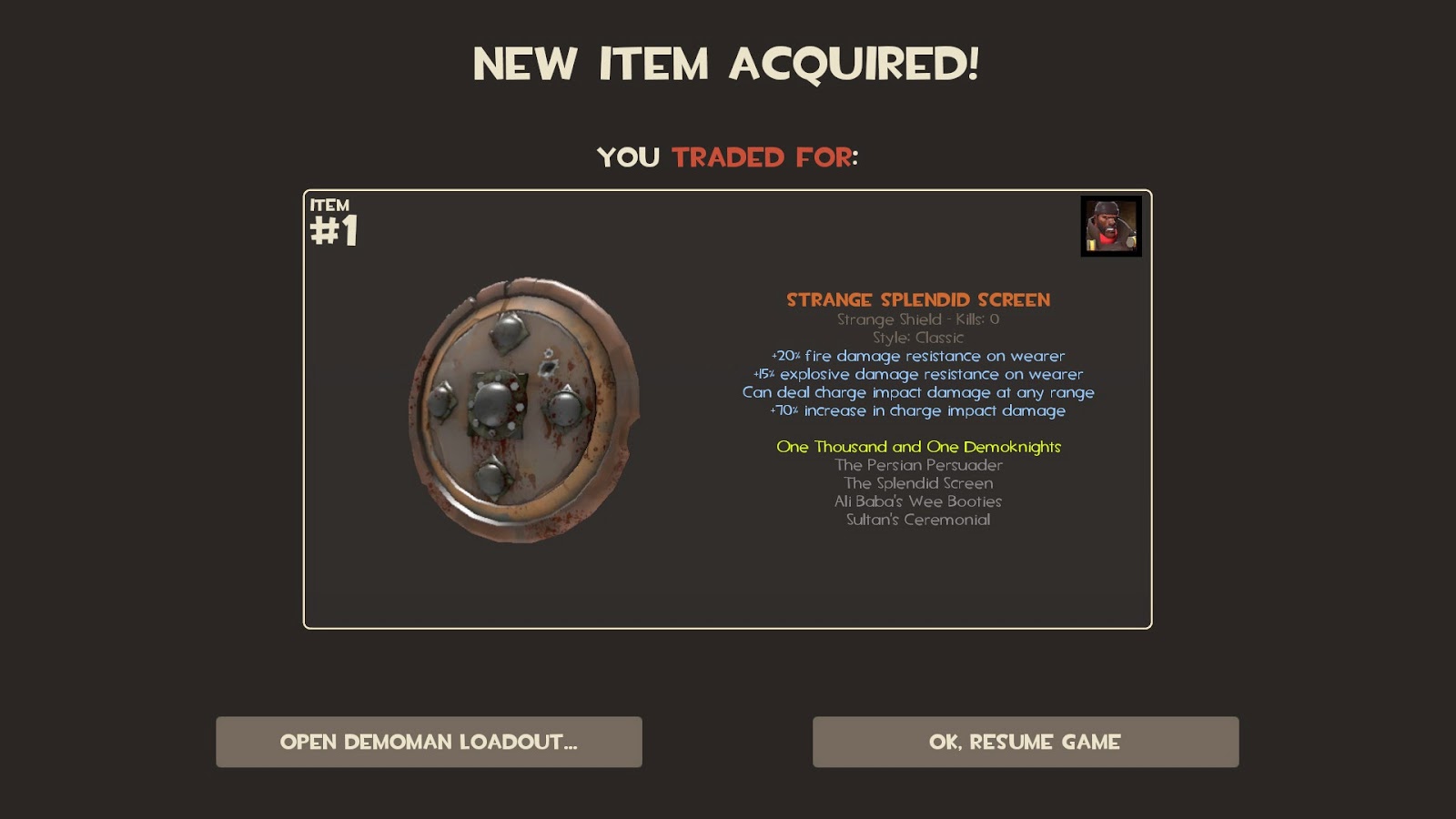 Rayque's Blog: [TF2] Strange Splendid Screen GET!