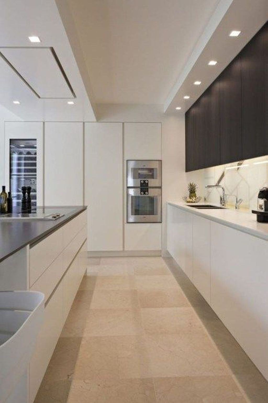 40+ Modern Minimalist Kitchen Design Makes The House Look Elegant ...