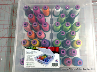 I Have A Notion: Isacord Super Satchel Thread Organizer