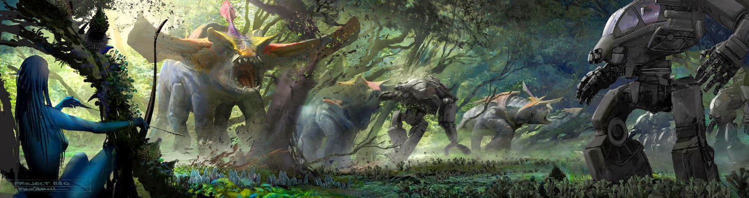 Breath-Taking AVATAR Concept Art by Ryan Church « Film Sketchr