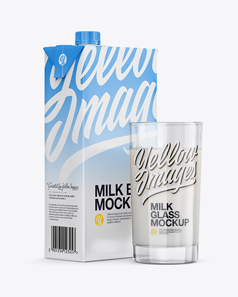 1L Milk Carton Pack With Glass Mockup Halfside View All Free Mockups Magazines Books 1l-milk-carton-pack-with-glass-mockup-halfside-view-all-free-mockups-magazines-books
