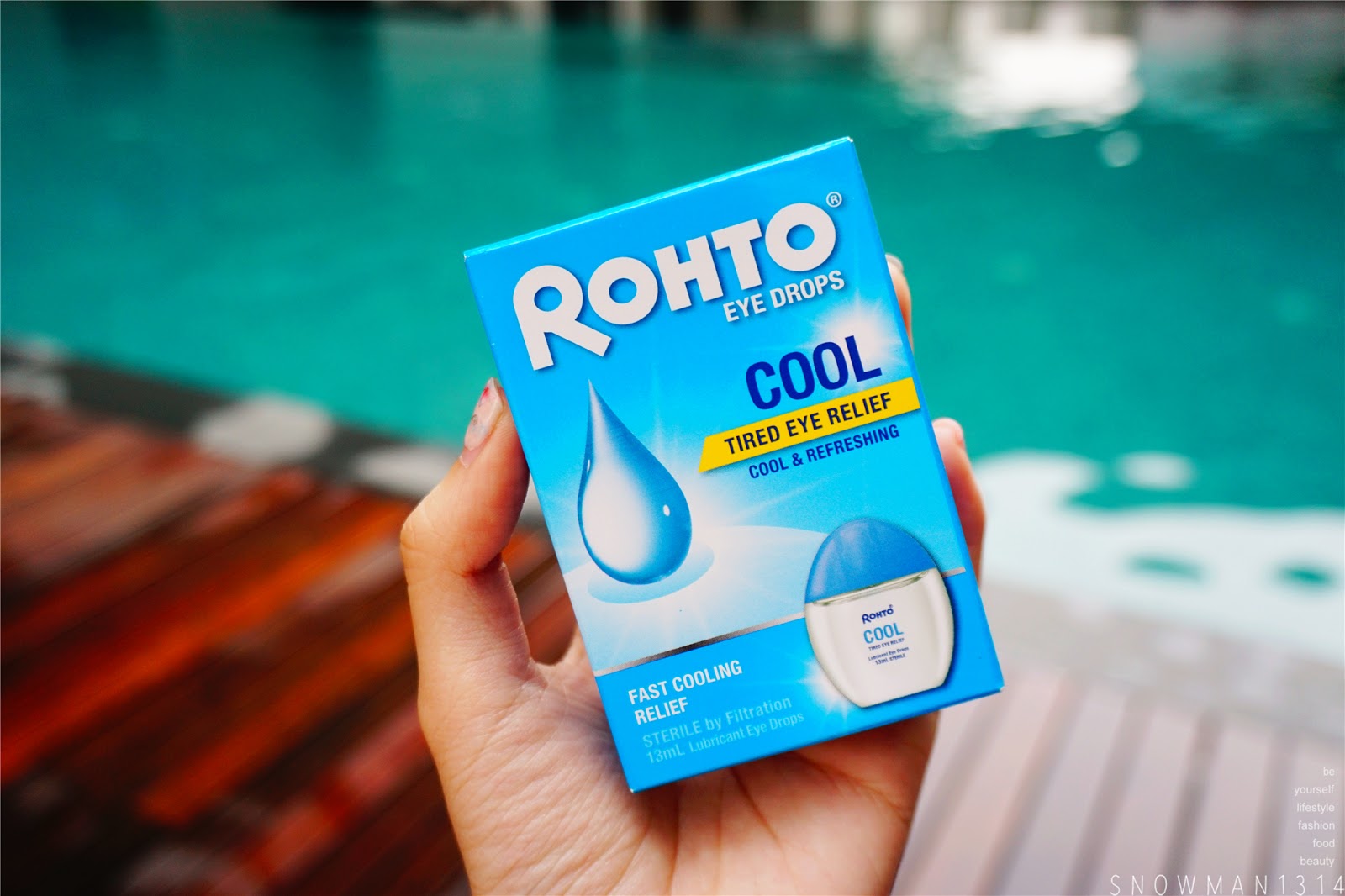 ROHTO Eye Drops for Beautiful and Moist Eyes | Snowman · Sharing
