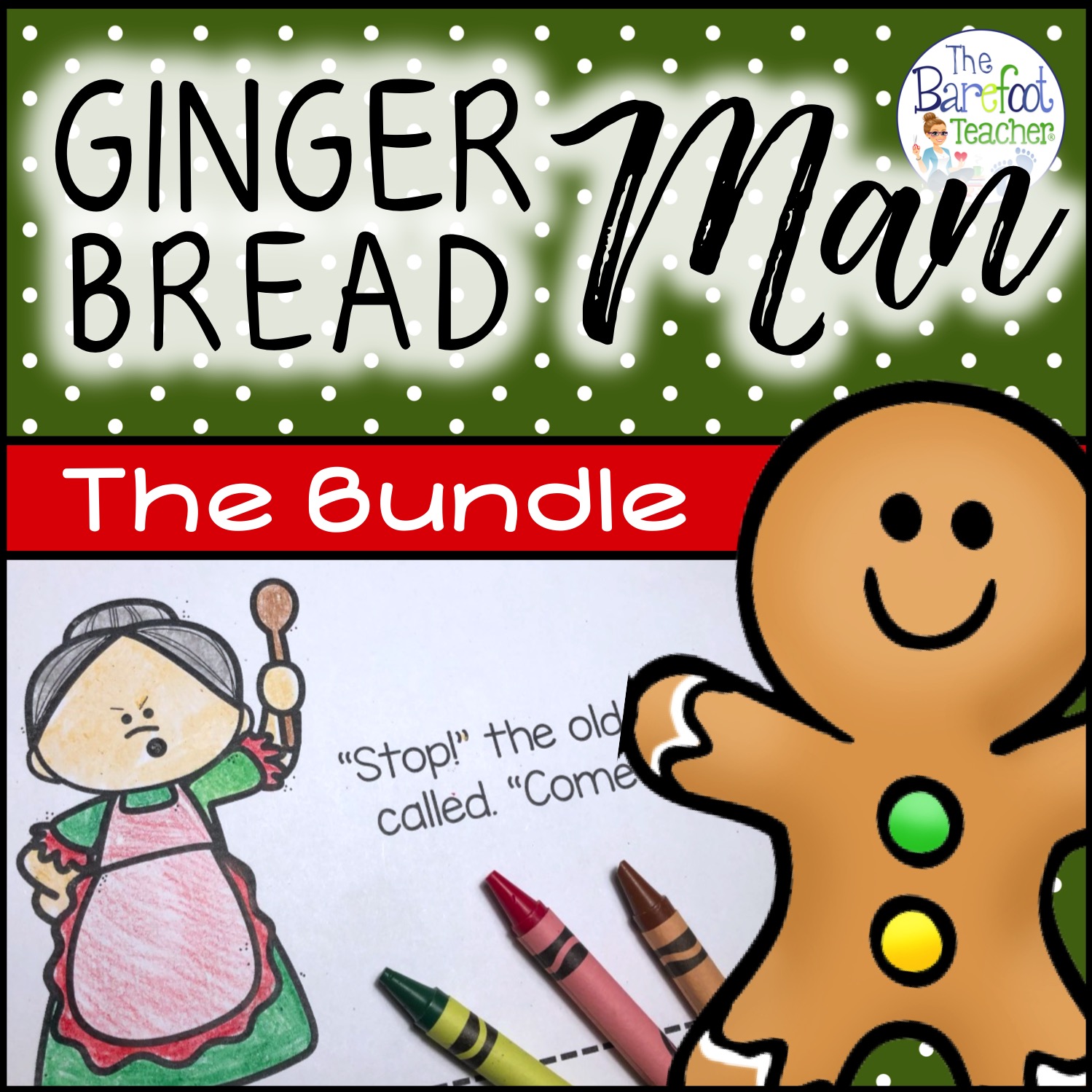 Gingerbread Man Emergent Readers, Scented Play Dough Gifts, Crafts ...