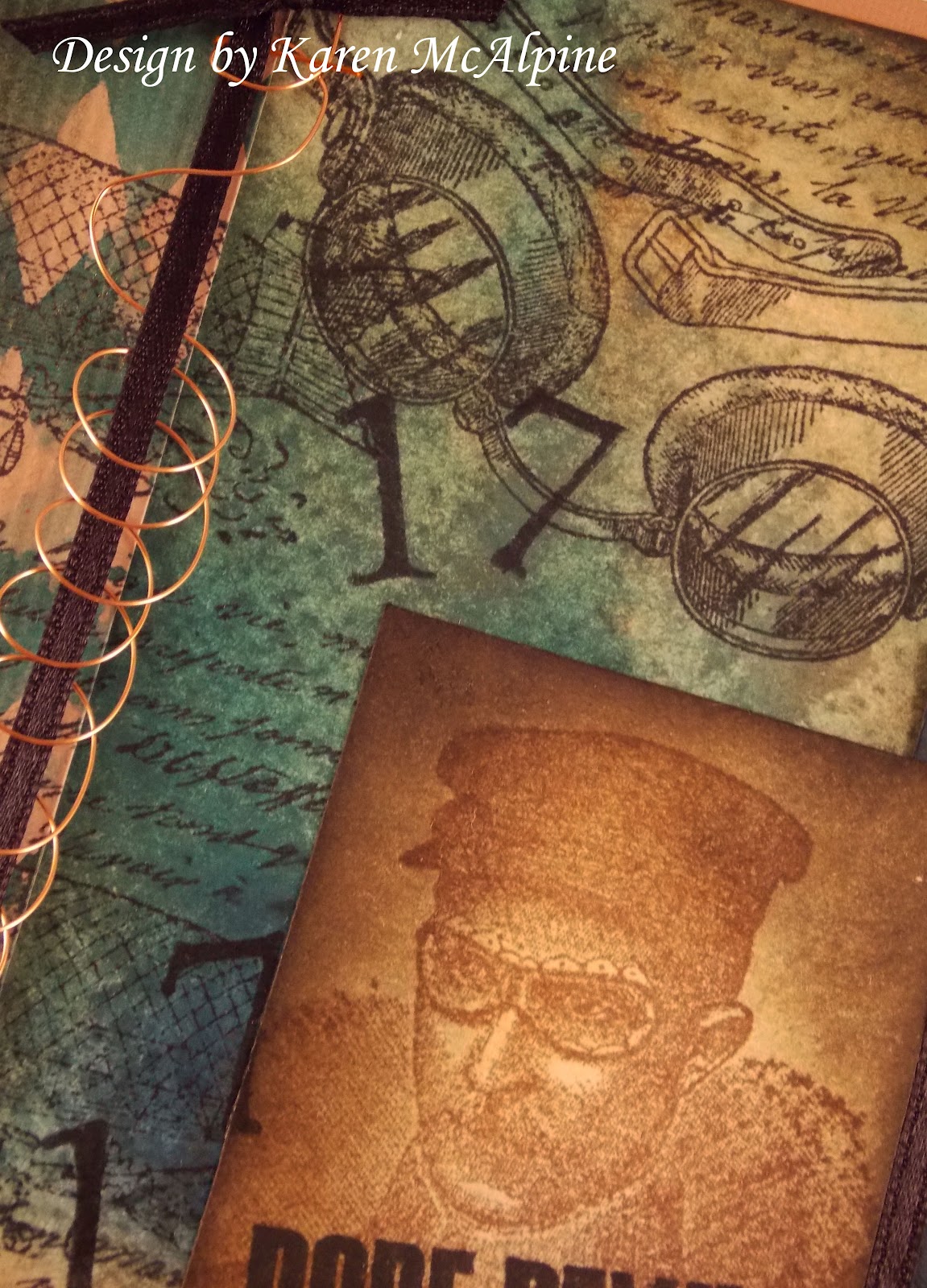 Dreaming and Creating: Dare Devil Steampunk Card