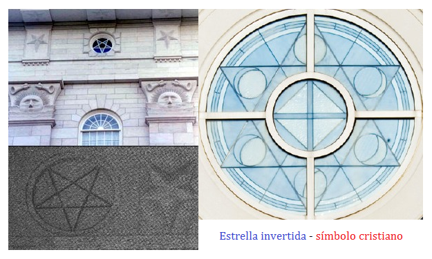 ¿Por qué hay Estrellas Invertidas en algunos Templos SUD?