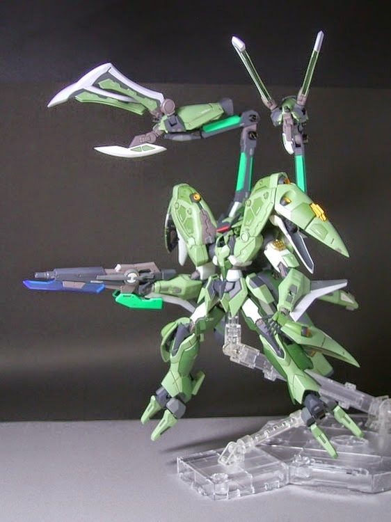 Gundam Family: HG 1/144 Gadessa Mantis Custom Build