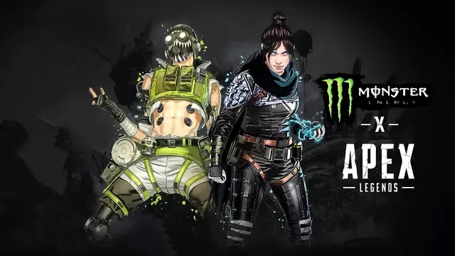 Apex Legends x Monster Energy Collab - skins, cosmetics, can rewards leaked