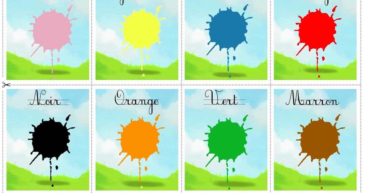 J'aime SEK: LES COULEURS