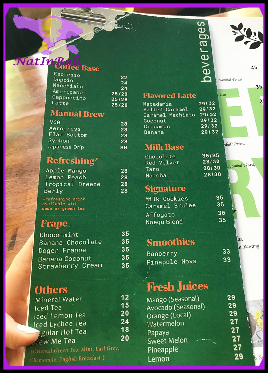 NatInBali: Loh Coffee & Eatery