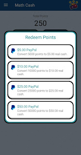 Best android earning aap math cash