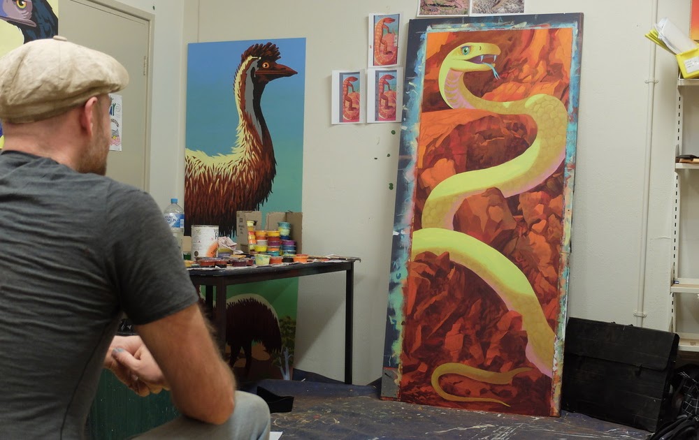 Der Weltenbauer: Yuendumu School Doors Part Two