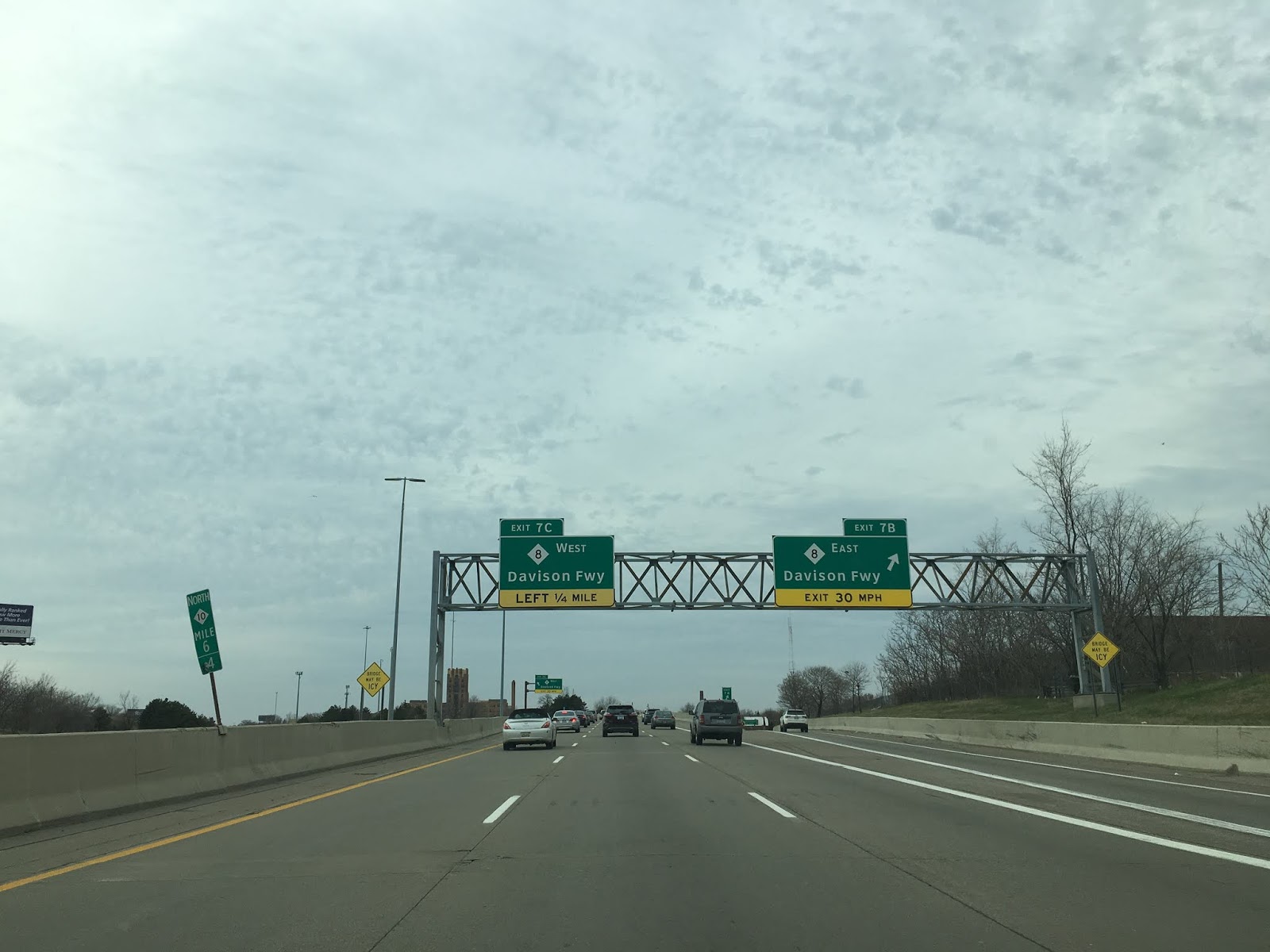 M-10; the Lodge Freeway (Old US Route 10, Old US Route 12 and Old ...