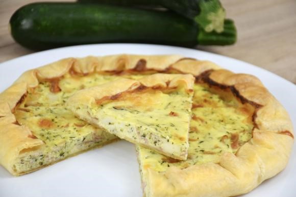 AmicoMario: TORTA VELOCE (QUICK) DI ZUCCHINE, PROSCIUTTO, FORMAGGIO E ...