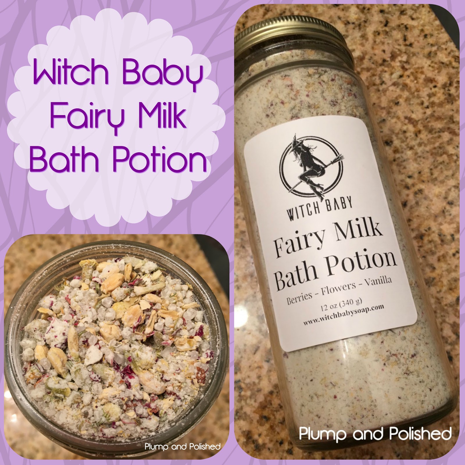 Plump and Polished: Witch Baby Soap - Fairy Milk Bath Potion