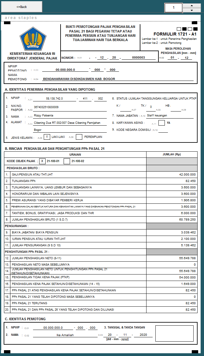 Membuat Penghitungan dan Pelaporan Gaji dan PPh 21 PNS dan Non PNS Menggunakan Aplikasi Gaji dan ...