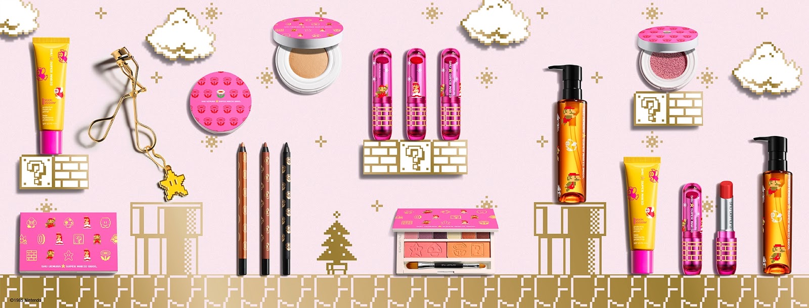 Neon Rocketship: Super Mario Makeup