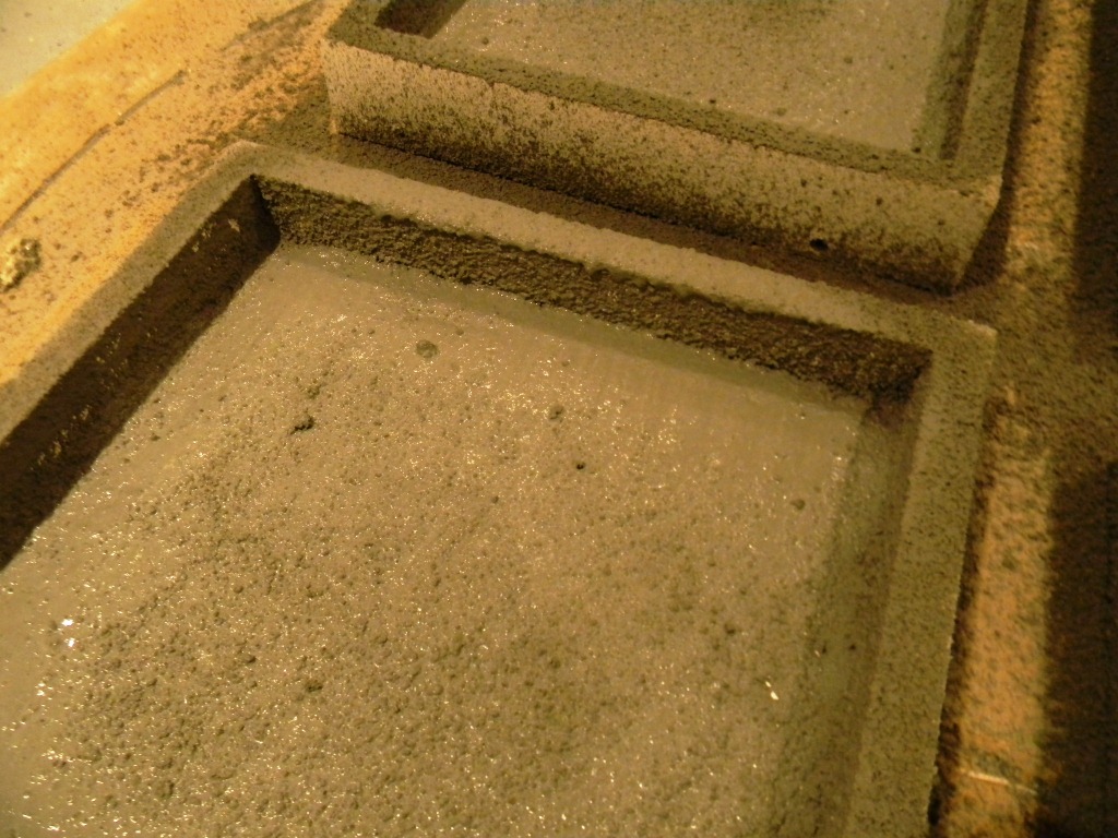 Creating Concrete Countertops: First Round of Shotcrete Panels