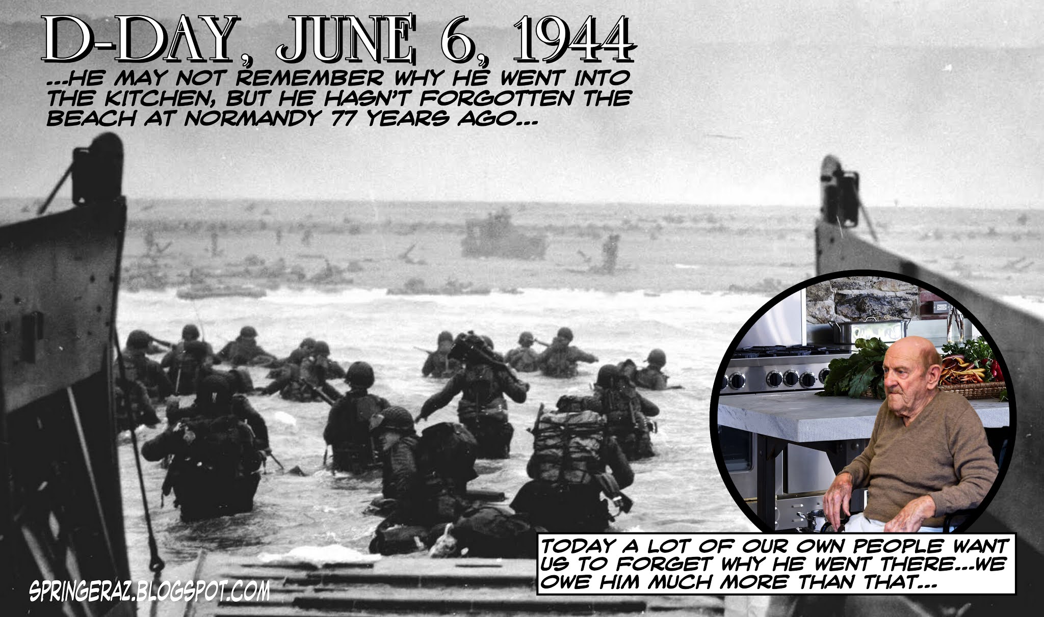 springer's blog: D Day, June 6, 1944...77 Years Later...