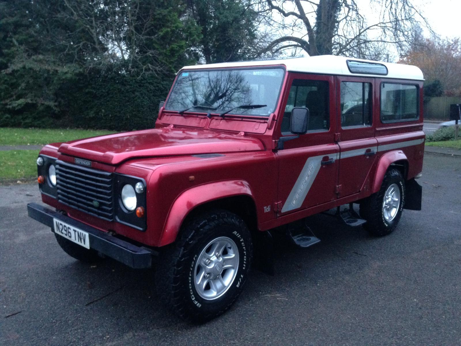Landrover Defender: 1995 Land Rover Defender 110 County Station Wagon ...