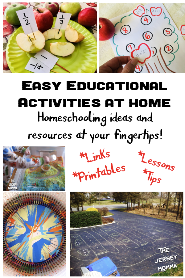 Educational Activities at Home: Homeschooling Ideas at Your Fingertips ...