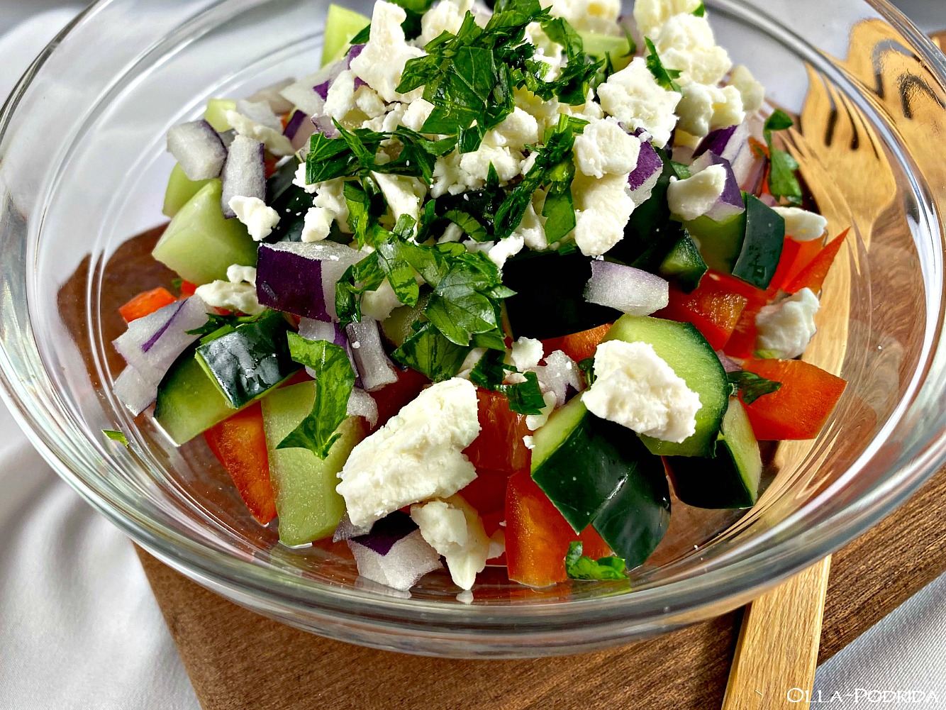 Olla-Podrida: J’s Pitaria House Salad