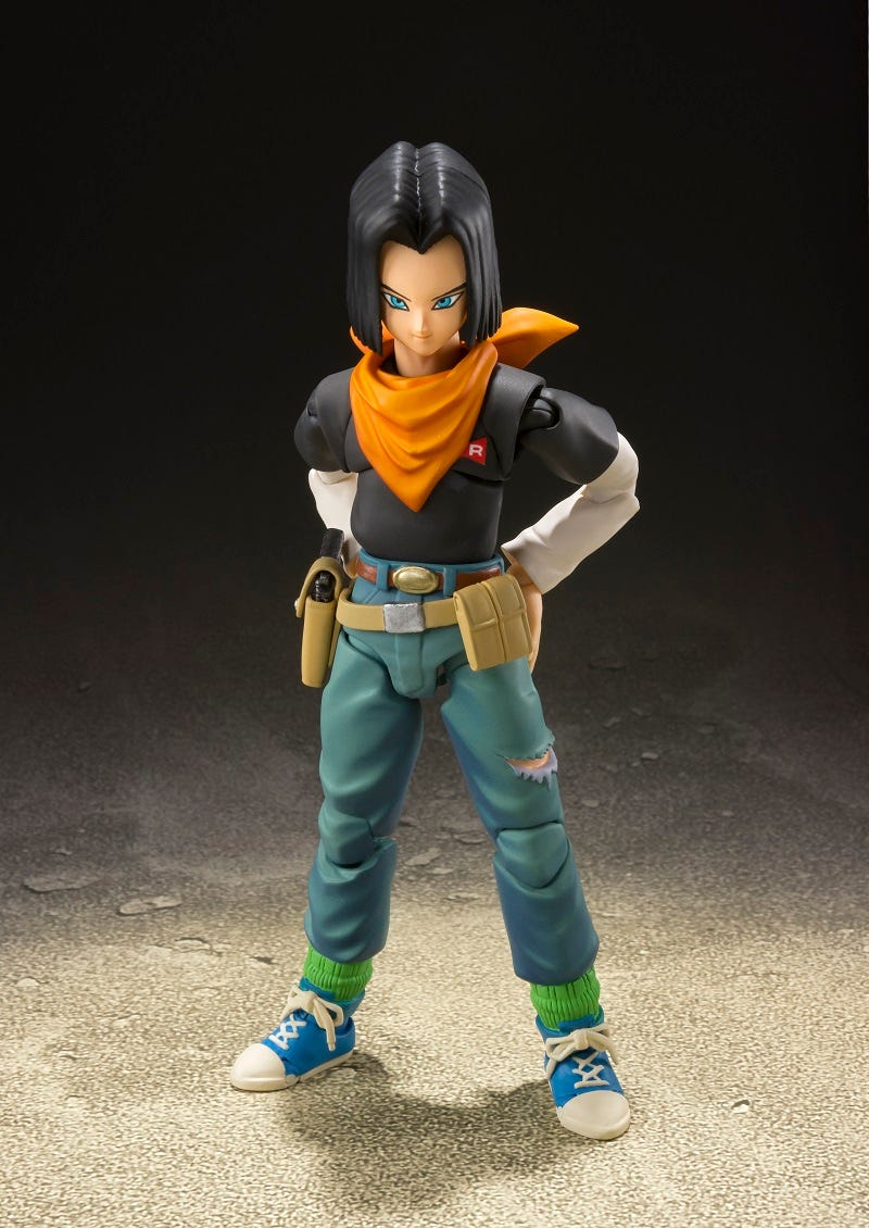 Dragon Ball Z - S.H.Figuarts Android 17 -Event Exclusive Color Edition ...