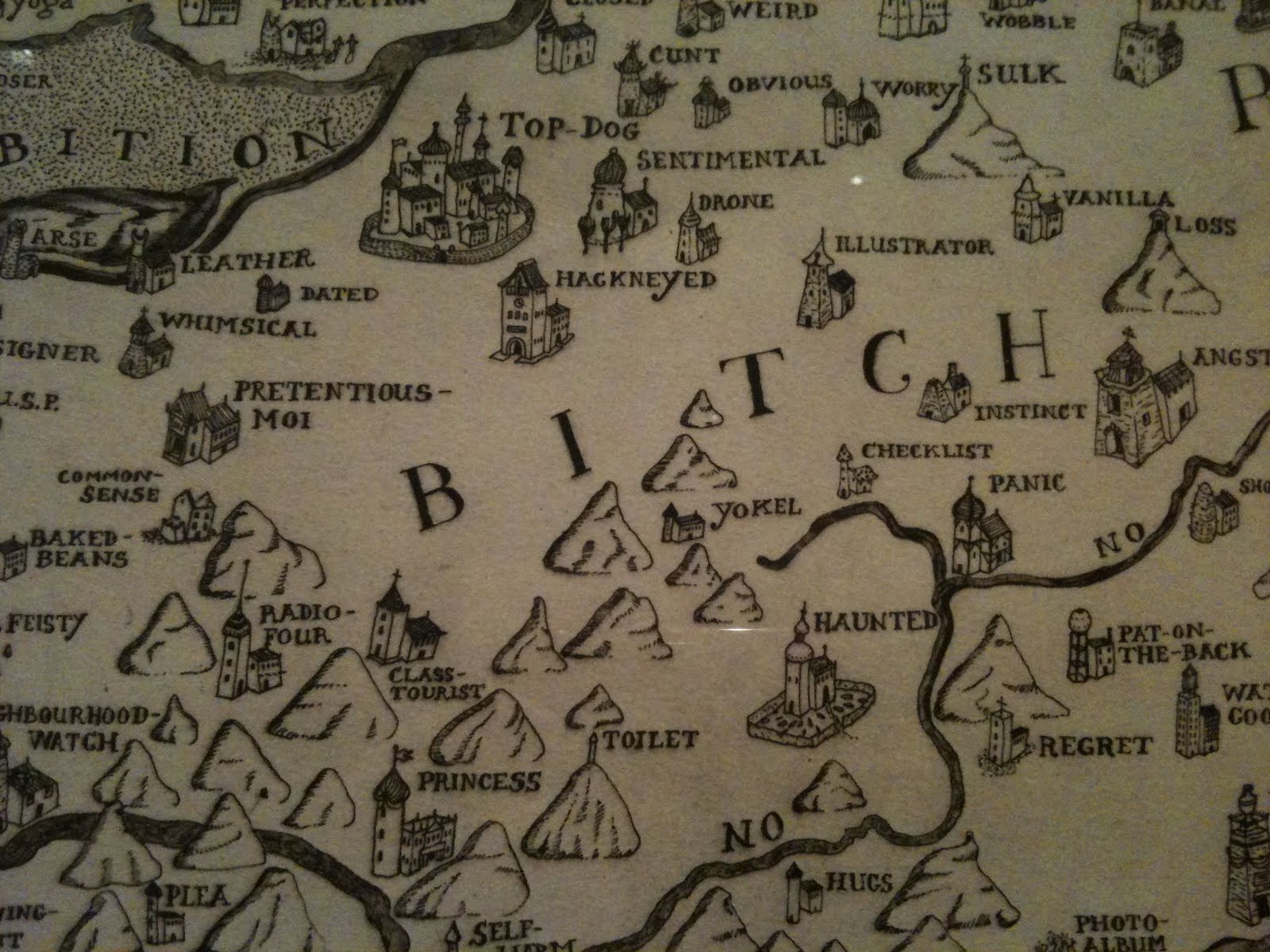 14 Weeks of Walking: Grayson Perry- Map of an Englishman 2004