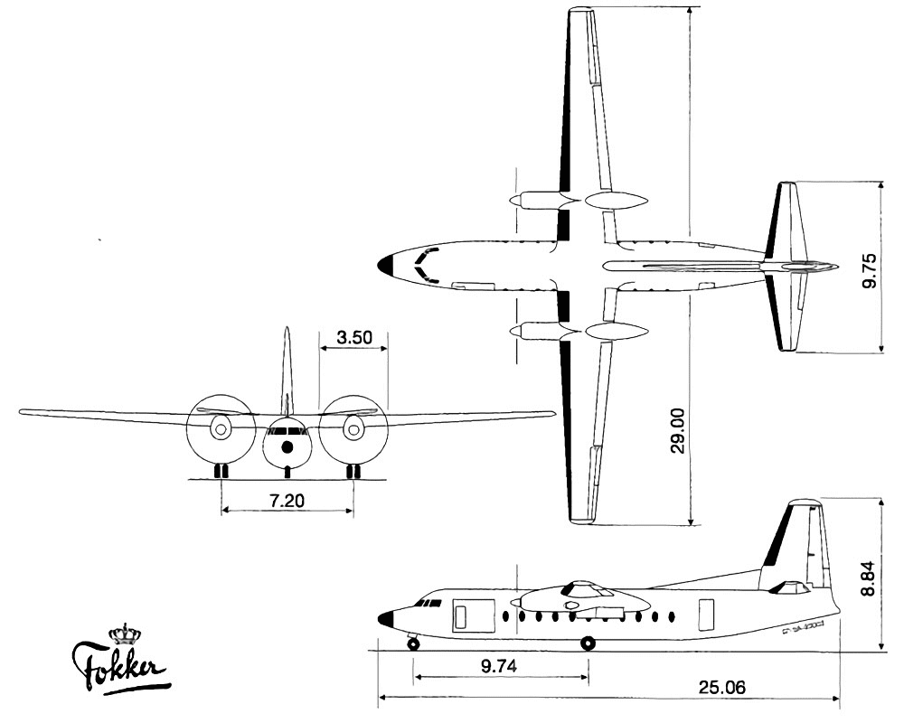 Mi Aviacion Comercial: Fokker F27 Friendship