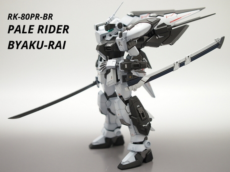 Custom Build: 1/144 Pale Rider Byaku Rai