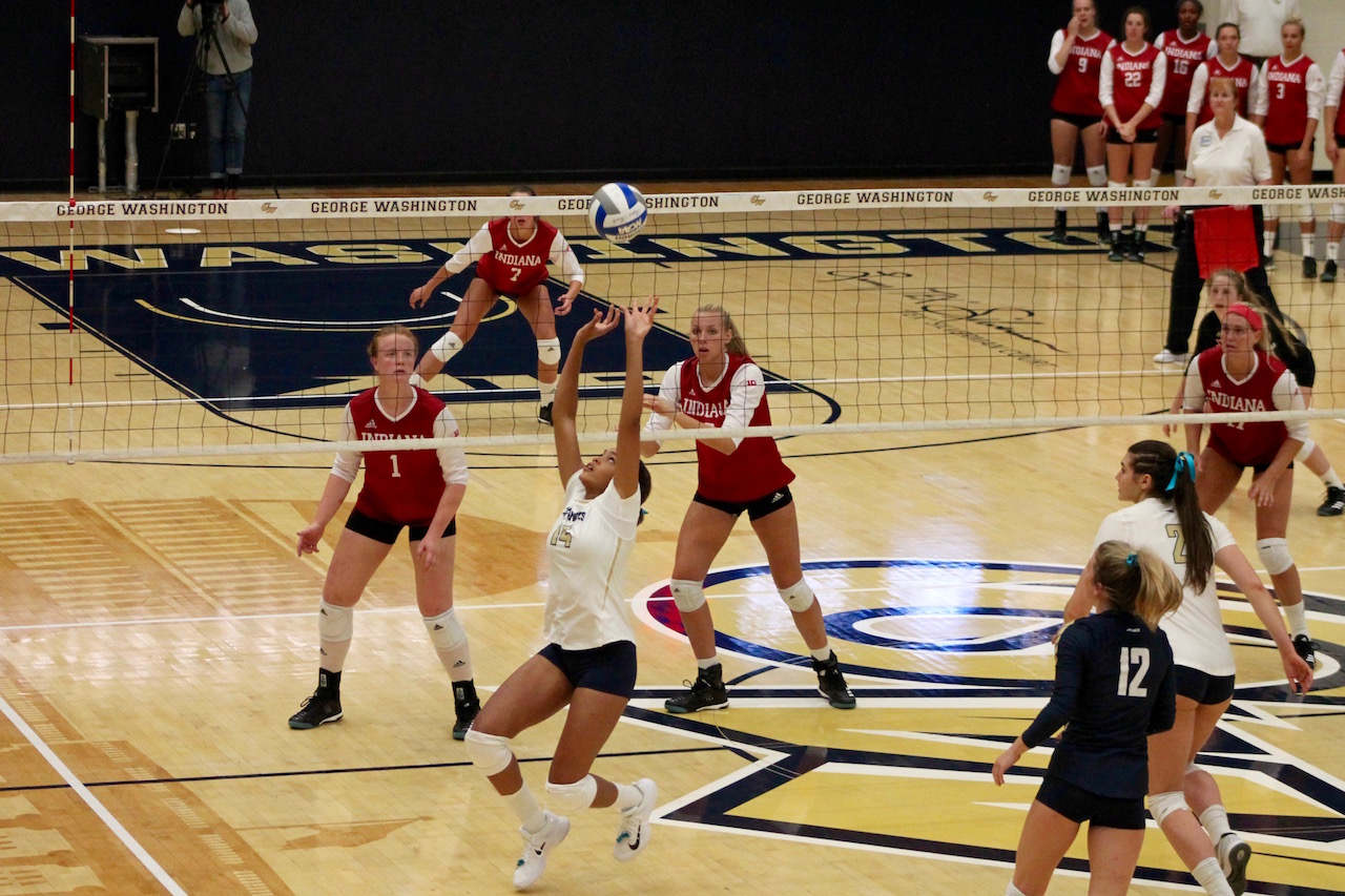 Women's Volleyball: Indiana 3 George Washington 0 - DC Outlook