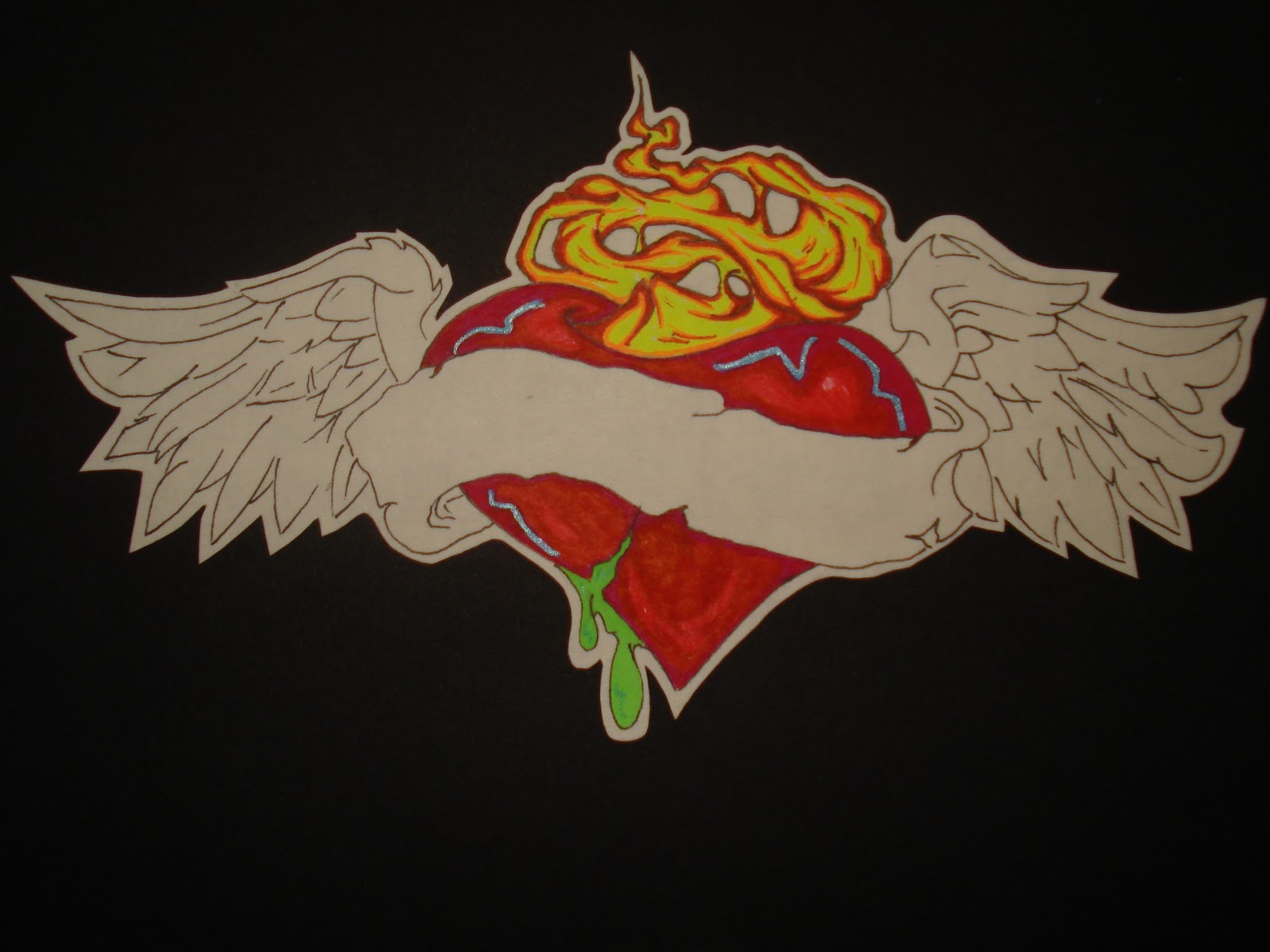 Skin Illustrations: Heart Tattoo Flash By Phrog