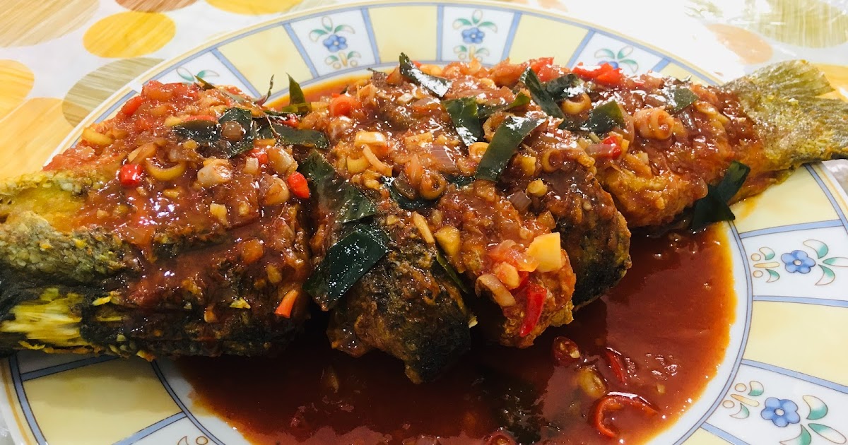 Resepi Mudah Masak Ikan Siakap Tiga Rasa Yang Sedap dan Pedas Pasti ...