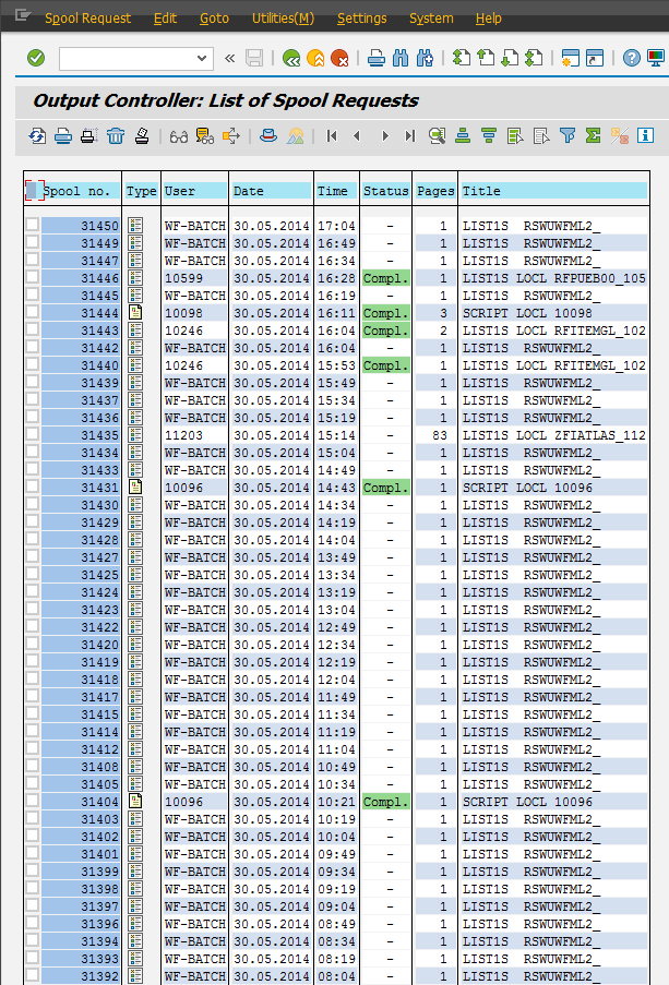 Sap Basis Tutorials How To Delete Spool Request In Queue That Causing Abap Runtime Error