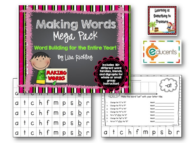 Learning is Something to Treasure: Amazing First Grade Bundle + Giveaway!