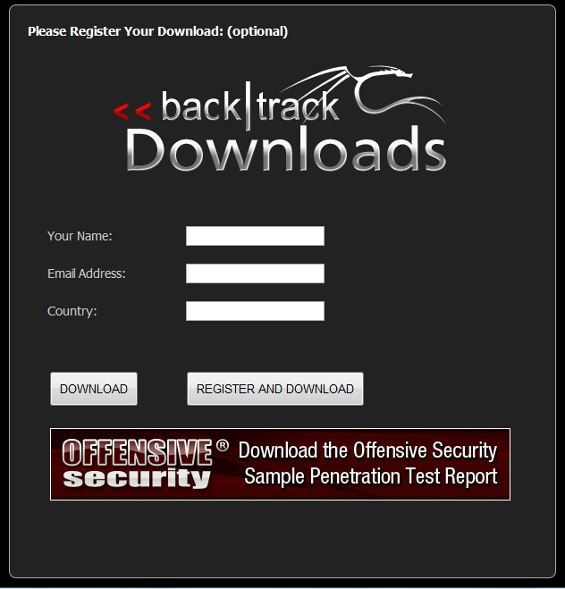 Download "backtrack 5R1" Linux distro | Cruse Security