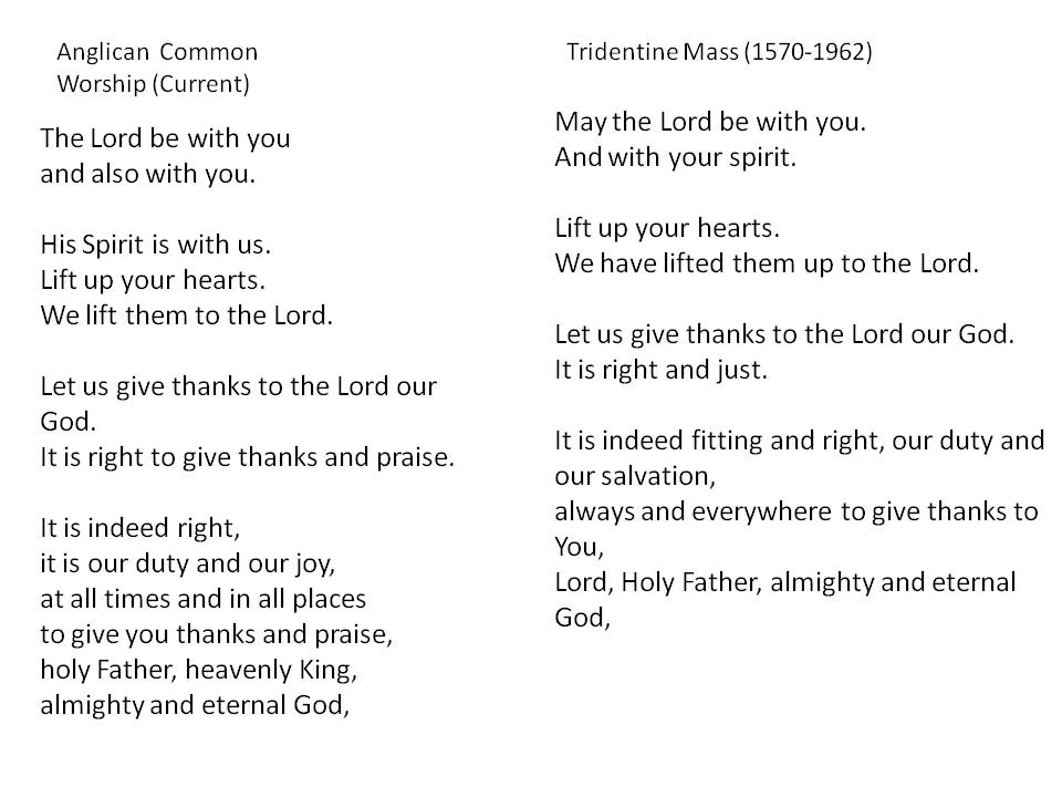 More in Heaven and Earth: What are Church Services For?