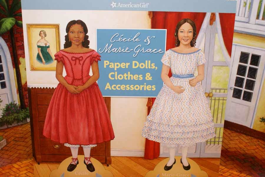 Fashion Dolls at Van's Doll Treasures: American Girl Paper Dolls