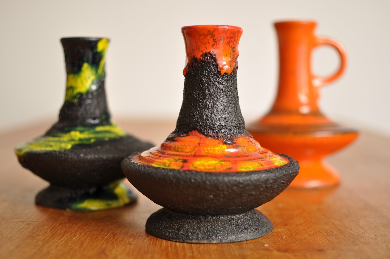 Ceramic Eruption: Orange UFOs