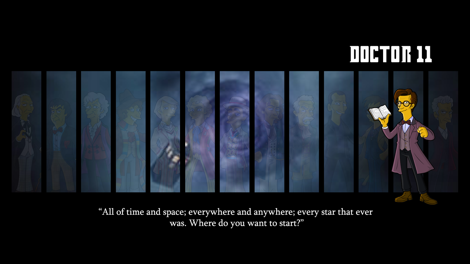 Springfield Punx: Awesome Doctor Who Wallpapers by E Rask