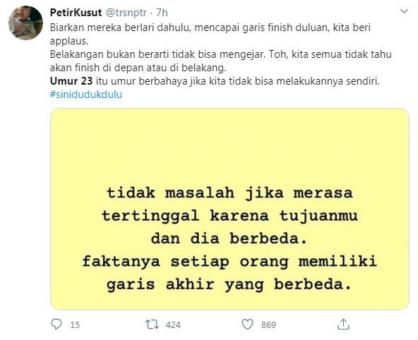 Umur 23, Hari ini Menjadi trending topik di Twitter Indonesia ...