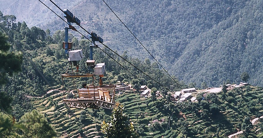 Aerial Ropeway Khimti, Nepal