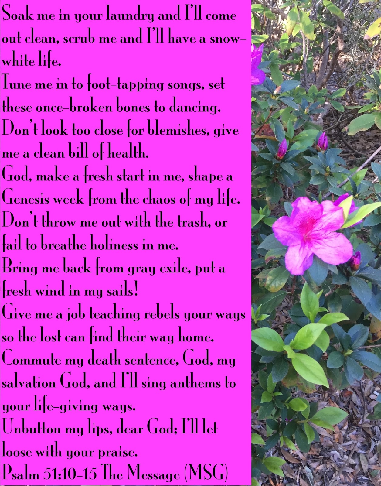 My Strength Psalm 51 10 15 At The Cross 