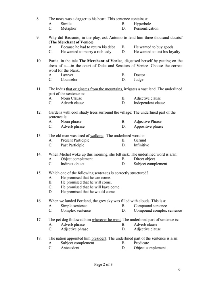 Fbise Class 12 English Compulsory Model Question Paper With Pattern fbise-class-12-english-compulsory-model-question-paper-with-pattern