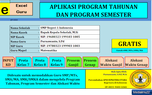 Download Aplikasi Prota Dan Promes Otomatis Gratis - MediaIlmu22