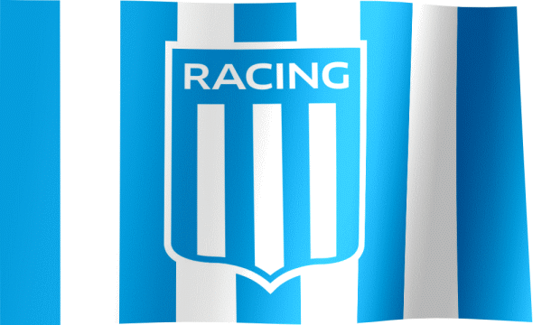 Racing Club Fan Flag (GIF) - All Waving Flags