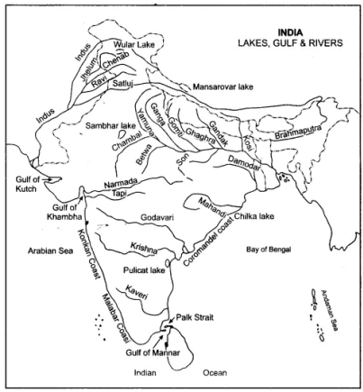 ICSE Solutions for Chapter 2 Map of India Class 10 Geography
