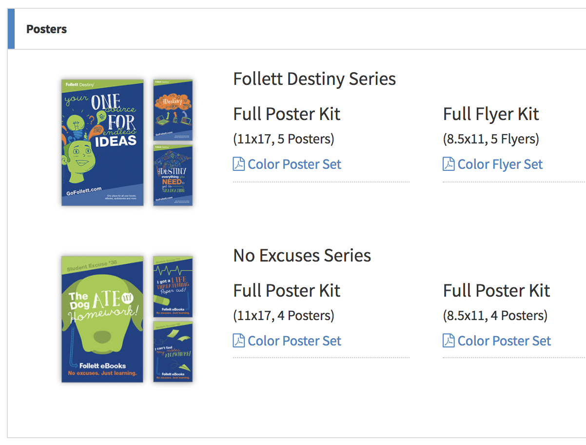 The Library Voice: 10 Easy Ways To Promote eBooks and eResources Within Destiny!